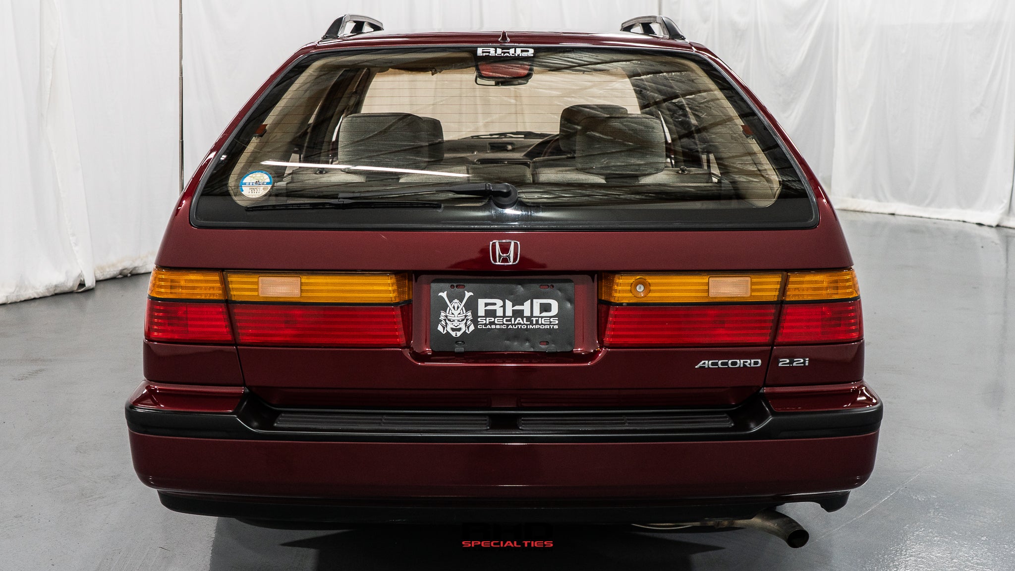 US Accord 4door wagon リアドアウインドガーニッシュ中古 USDM CD CE1アコード｜外装、エアロ